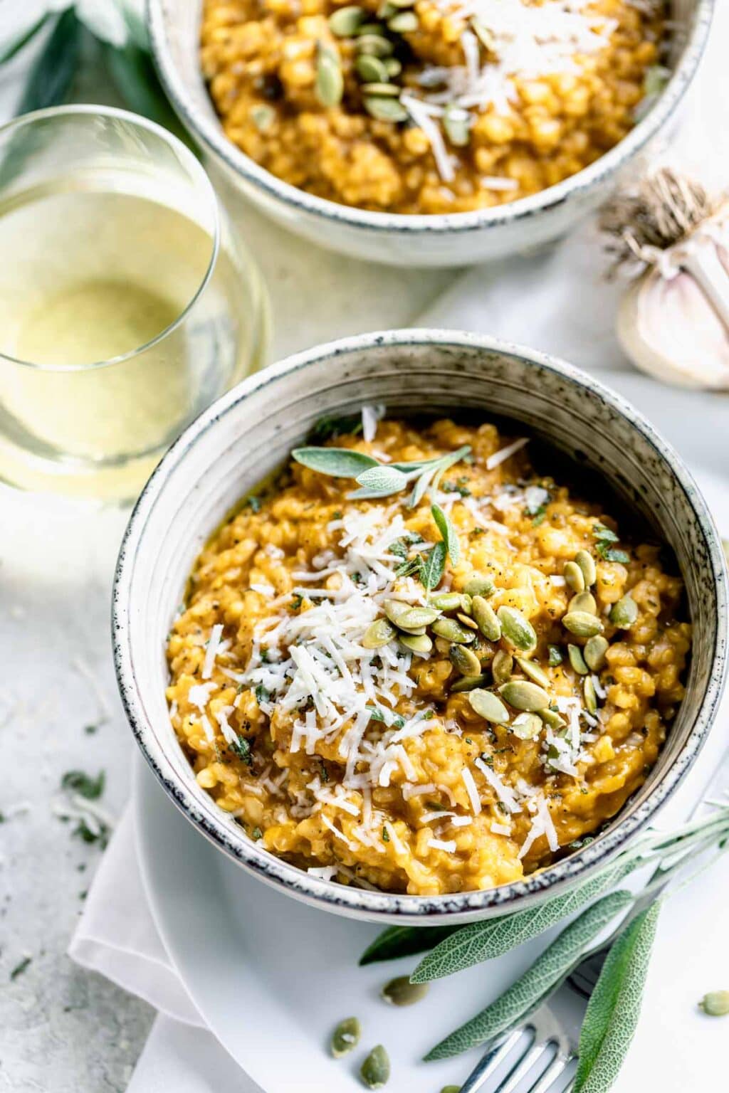 Brown Rice Pumpkin Risotto - Healthy Seasonal Recipes