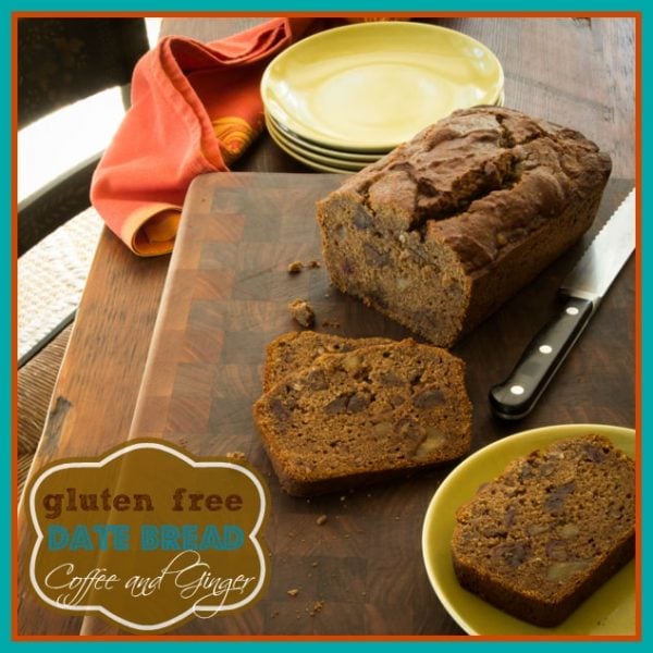 Gluten Free Date Bread With Coffee And Ginger - Healthy Seasonal Recipes