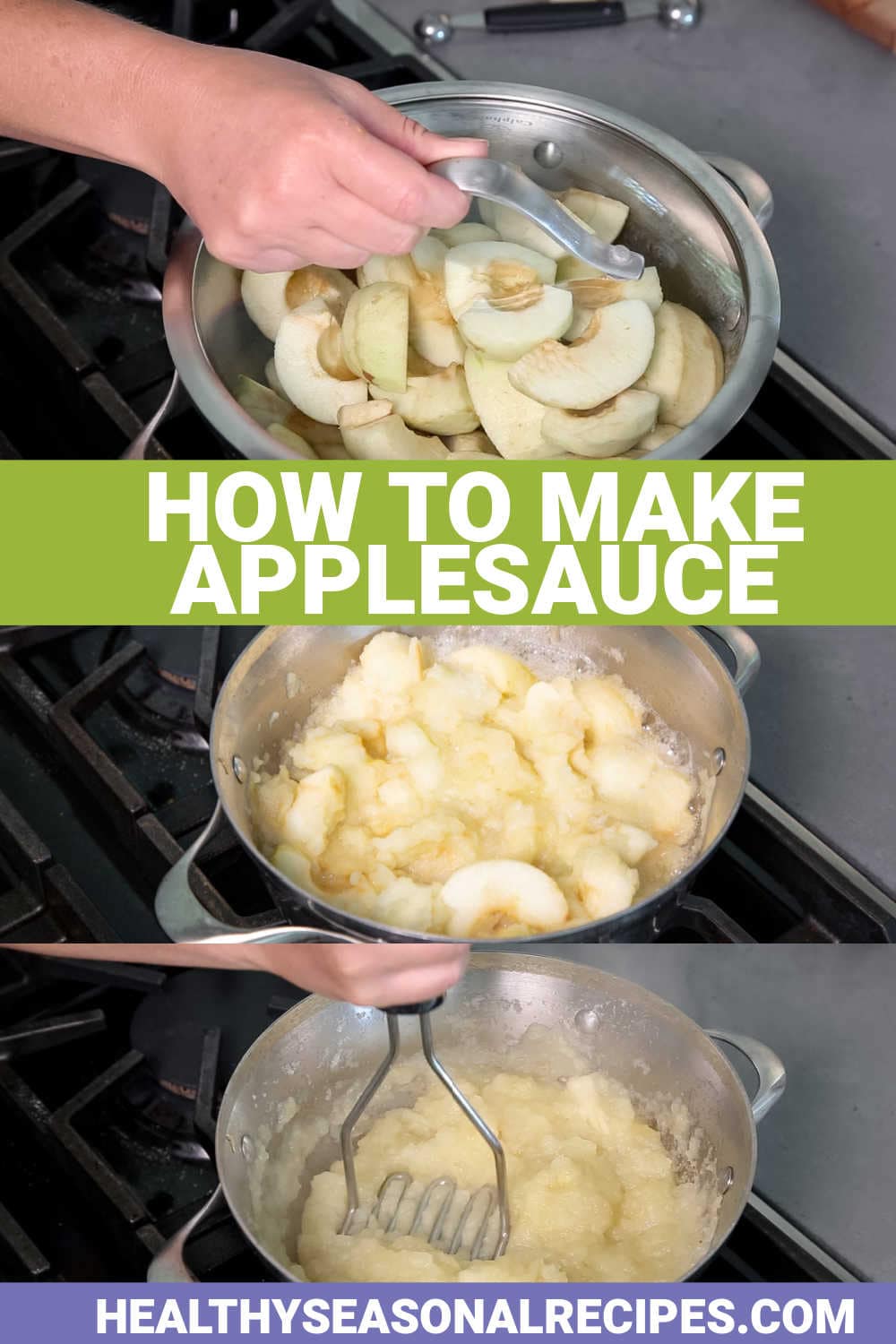 Simple Homemade Applesauce – Healthy Seasonal Recipes – HealthyFoodStation