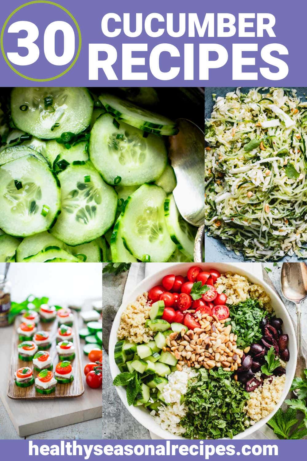 25 Cucumber Recipes To Try This Summer – HealthyFoodStation