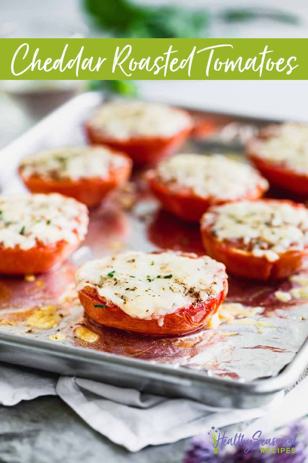 Baked Tomatoes with Cheese - Healthy Seasonal Recipes