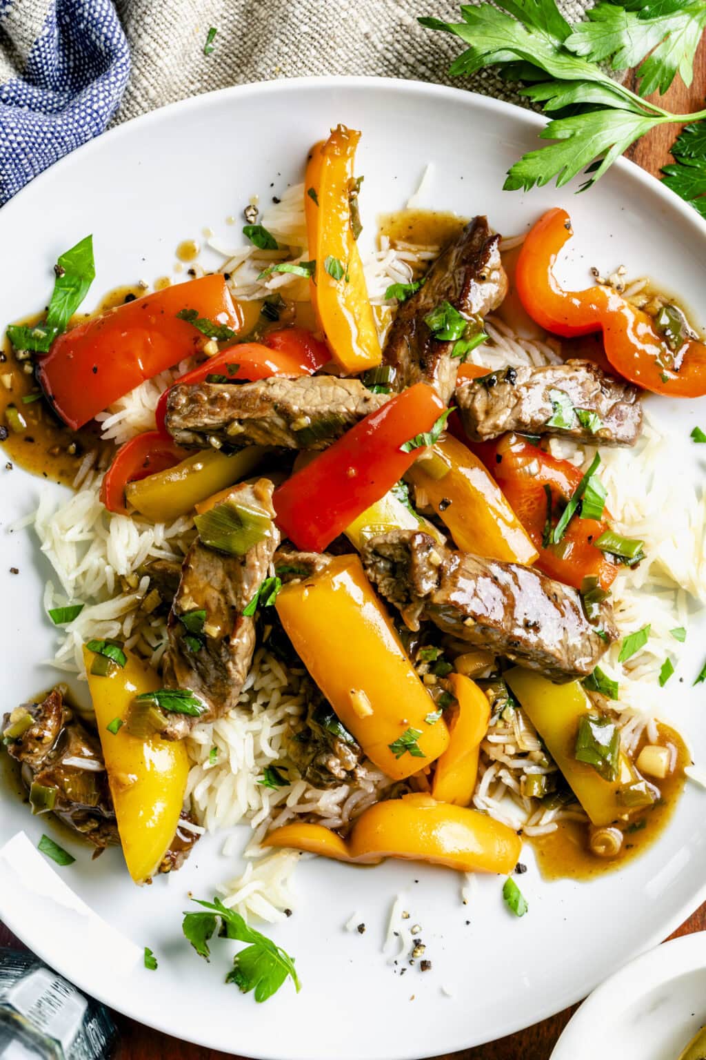 20 Minute Pepper Steak Stir Fry - Healthy Seasonal Recipes