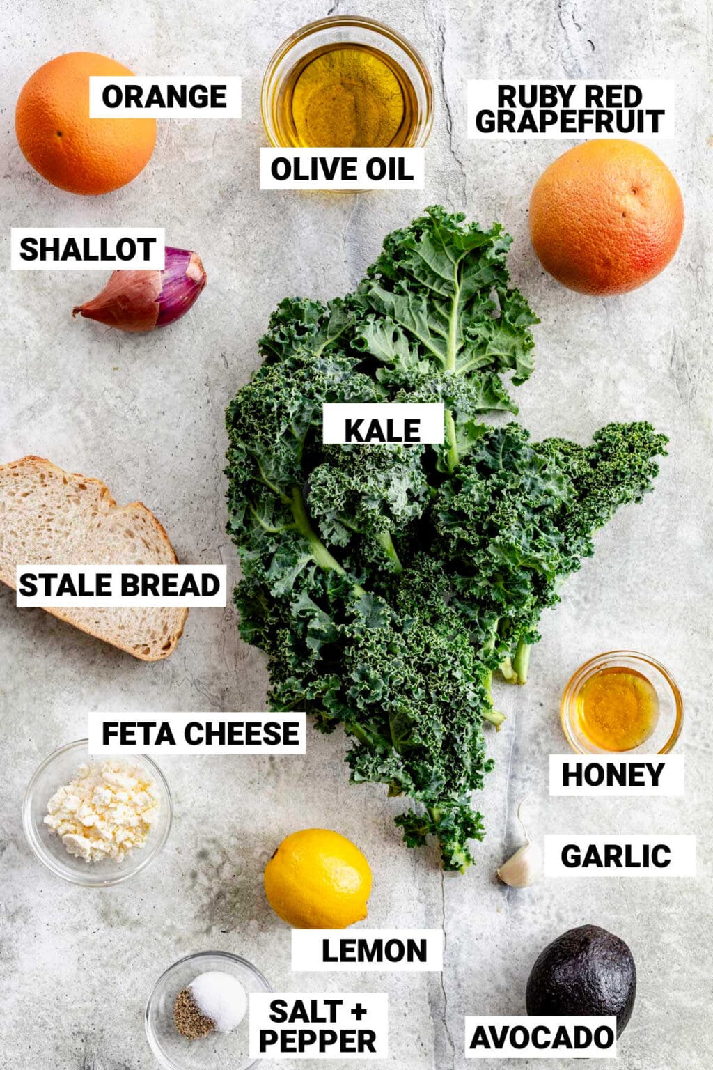 Kale Salad with Orange - Healthy Seasonal Recipes