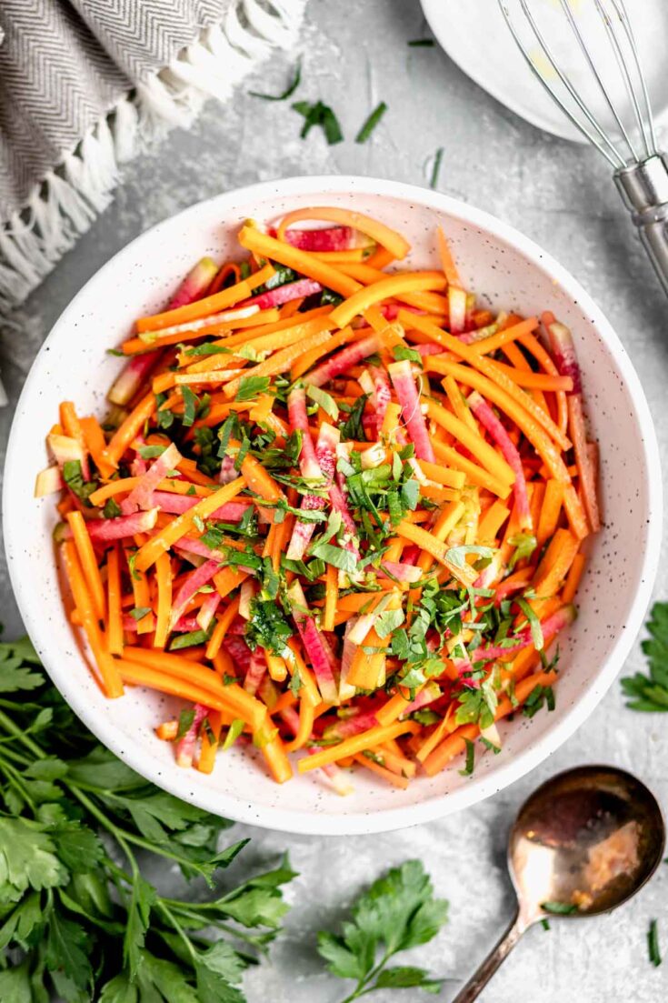 Radish Salad With Carrots - Healthy Seasonal Recipes