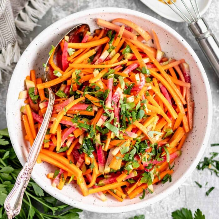 Radish Salad With Carrots - Healthy Seasonal Recipes