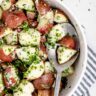 Steamed Red Potatoes with Herbs - Healthy Seasonal Recipes