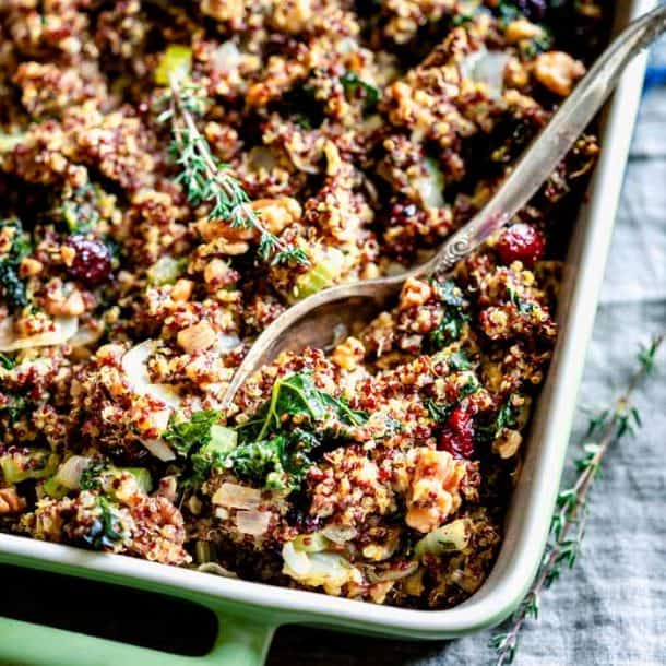 Gluten-Free Quinoa Stuffing - Healthy Seasonal Recipes