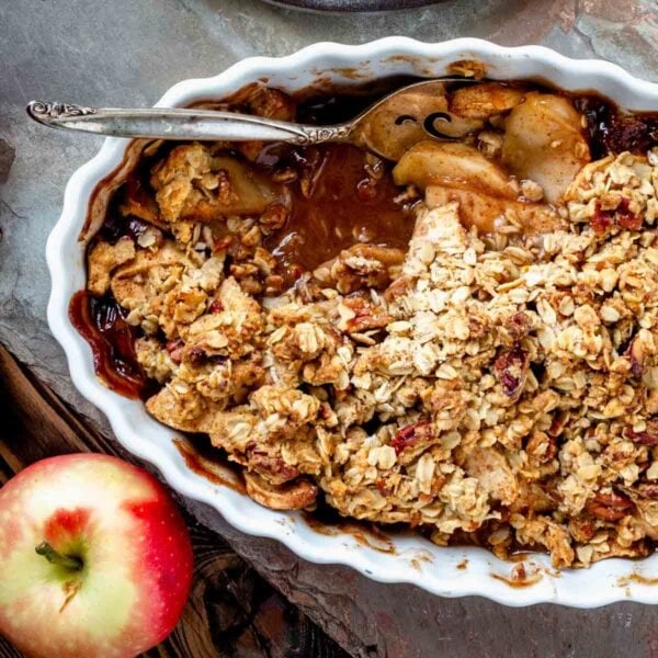 Maple-Sweetened Healthy Apple Crisp - Healthy Seasonal Recipes