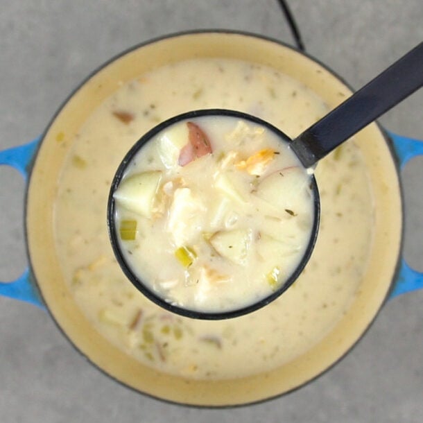 New England Seafood Chowder - Healthy Seasonal Recipes