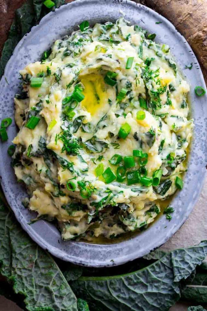 Kale Colcannon with Cheese and Horseradish - Healthy Seasonal Recipes