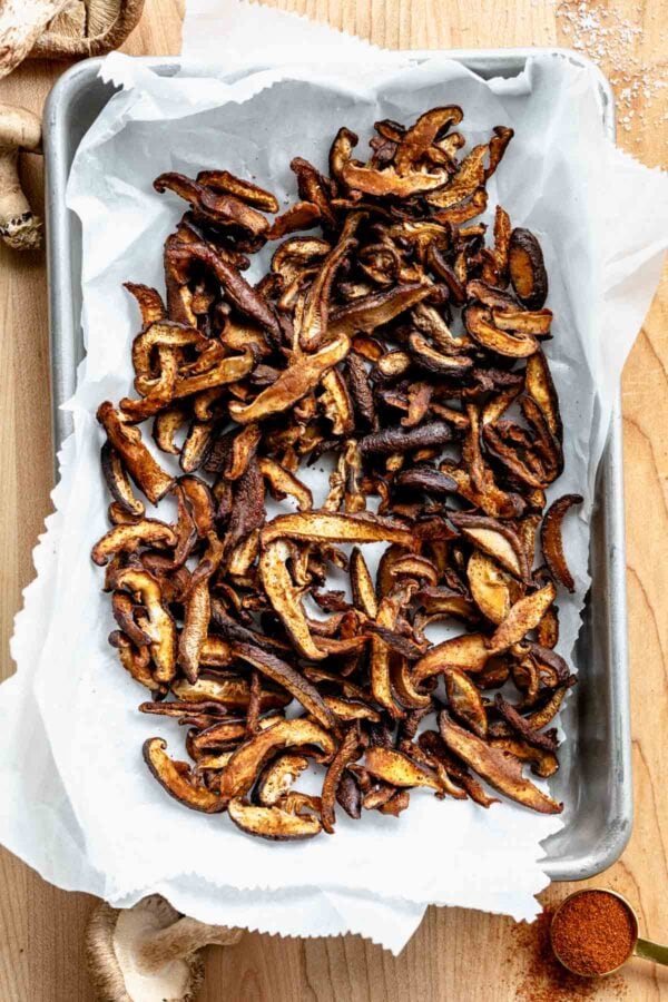 Vegan Shiitake Mushroom Bacon - Healthy Seasonal Recipes