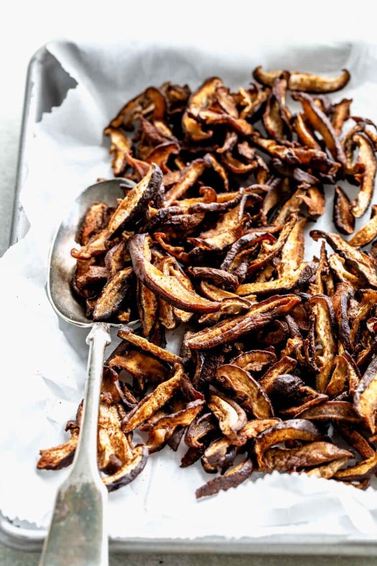 Vegan Shiitake Mushroom Bacon - Healthy Seasonal Recipes