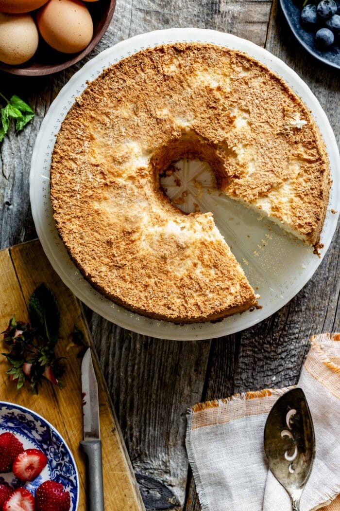 Healthy Angel Food Cake - Healthy Seasonal Recipes