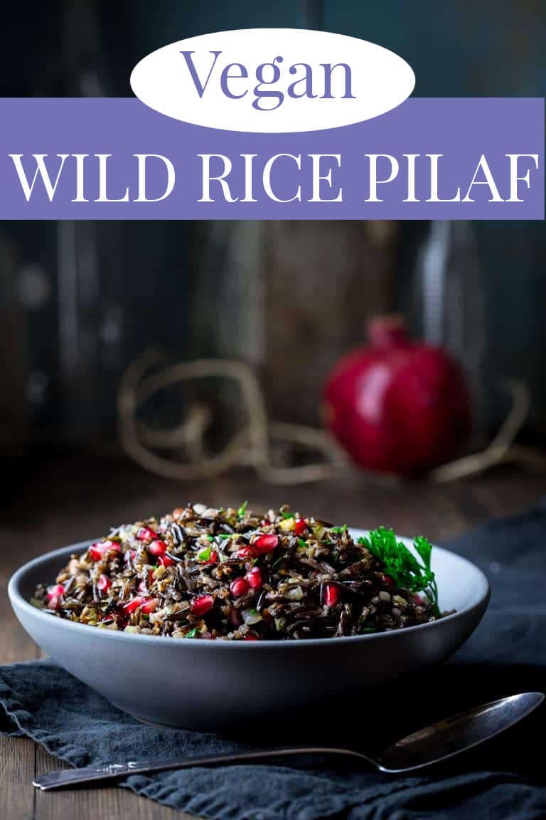 Wild Rice Pilaf with Pistachios and Pomegranates - Healthy Seasonal Recipes