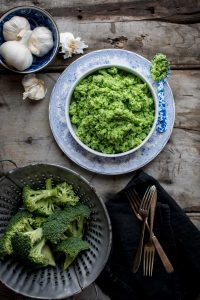 garlic mashed broccoli - Healthy Seasonal Recipes