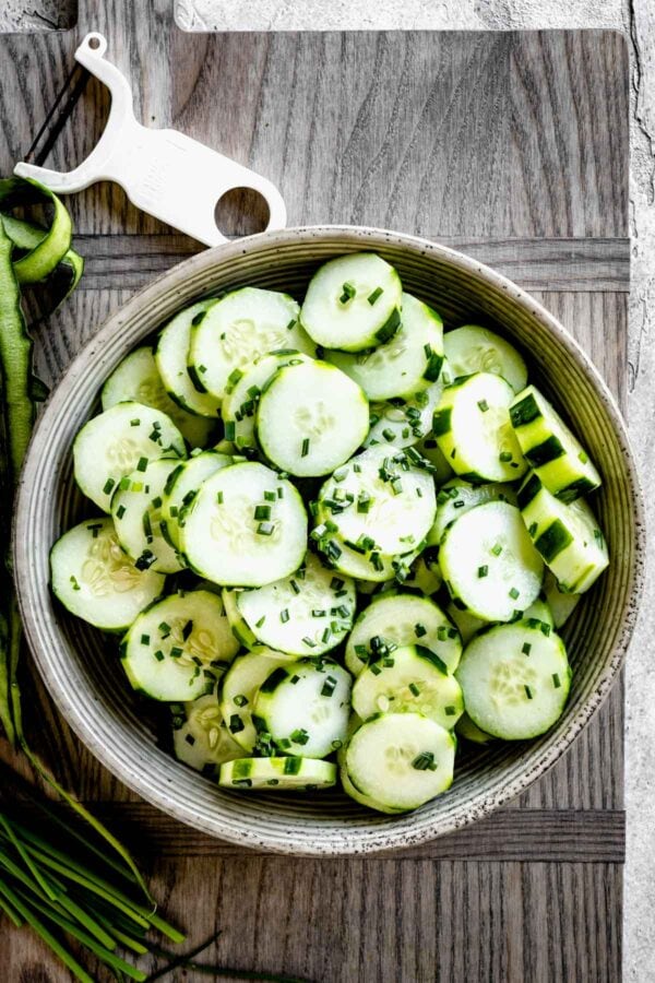 Simple Cucumber Salad - Healthy Seasonal Recipes