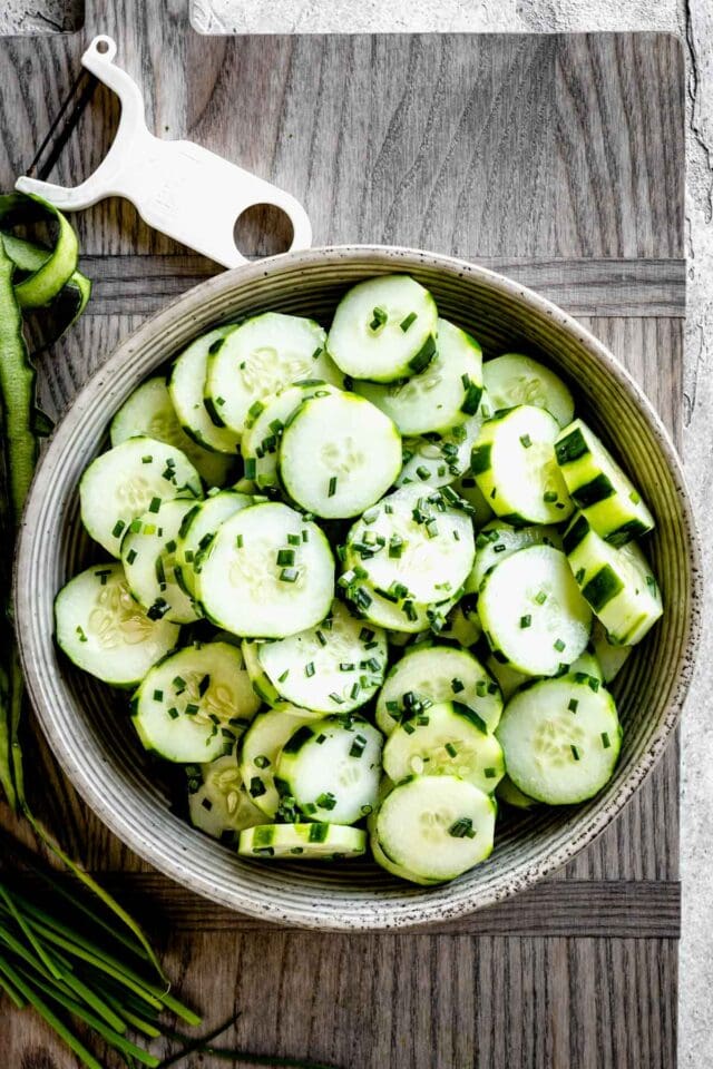 Simple Cucumber Salad - Healthy Seasonal Recipes