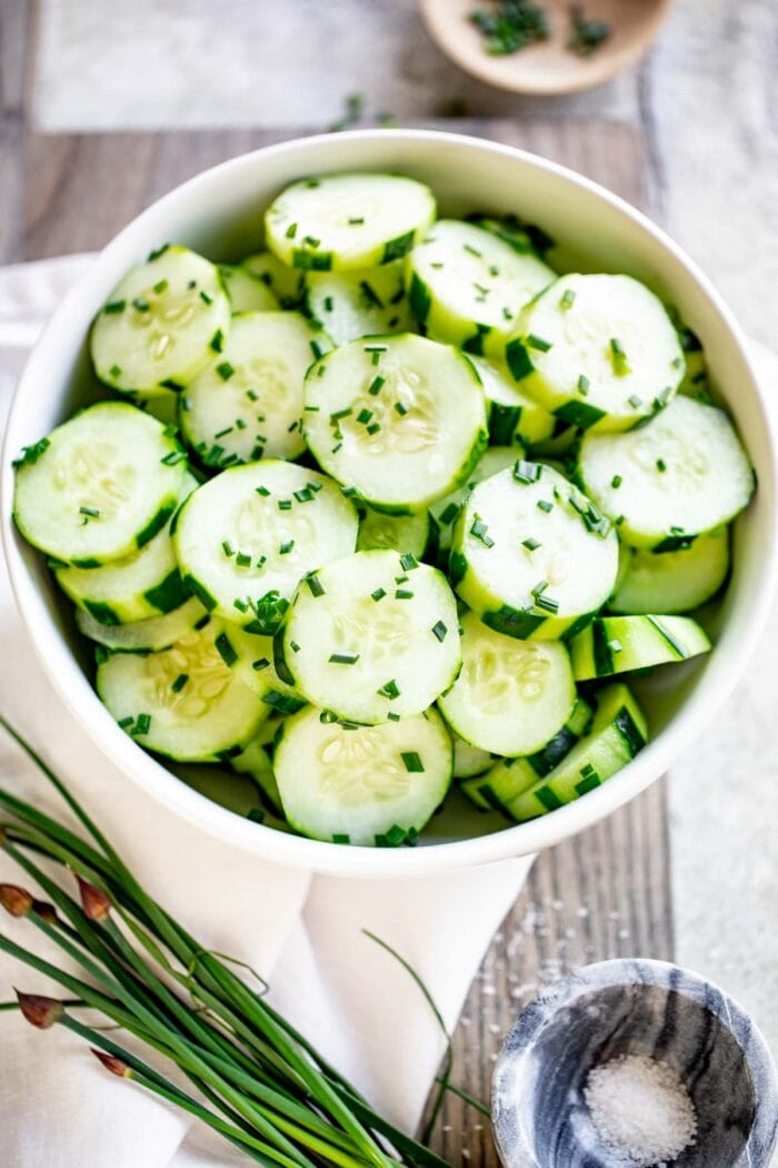 Easy 10-Minute Cucumber Salad - Healthy Seasonal Recipes