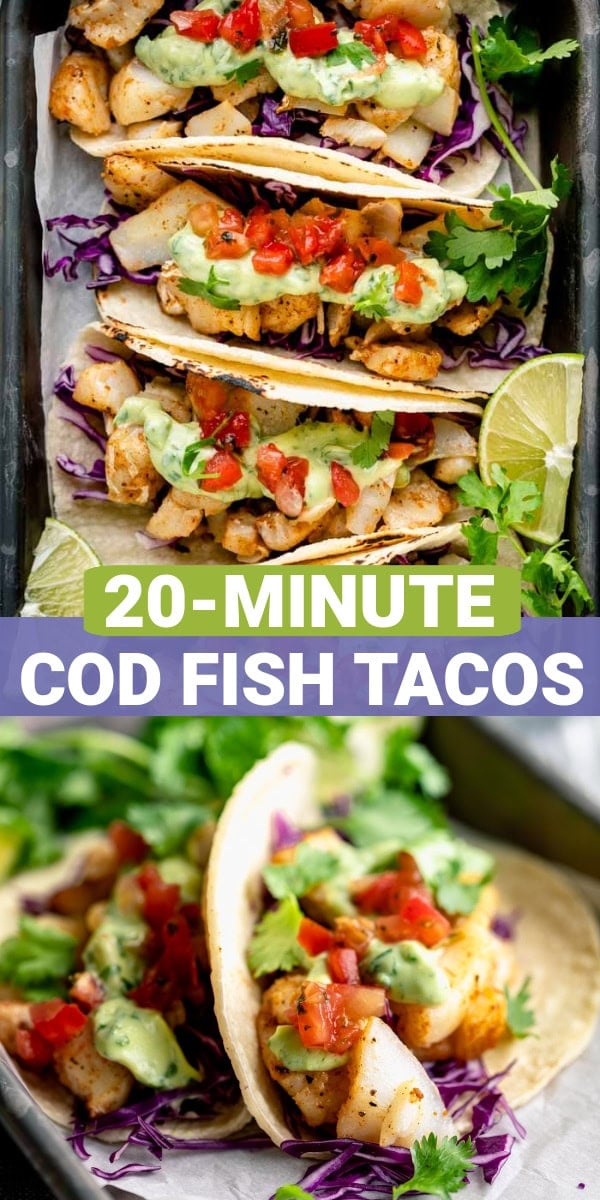 Cod Tacos Recipe - Healthy Seasonal Recipes