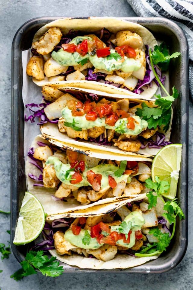 Cod Tacos Recipe - Healthy Seasonal Recipes