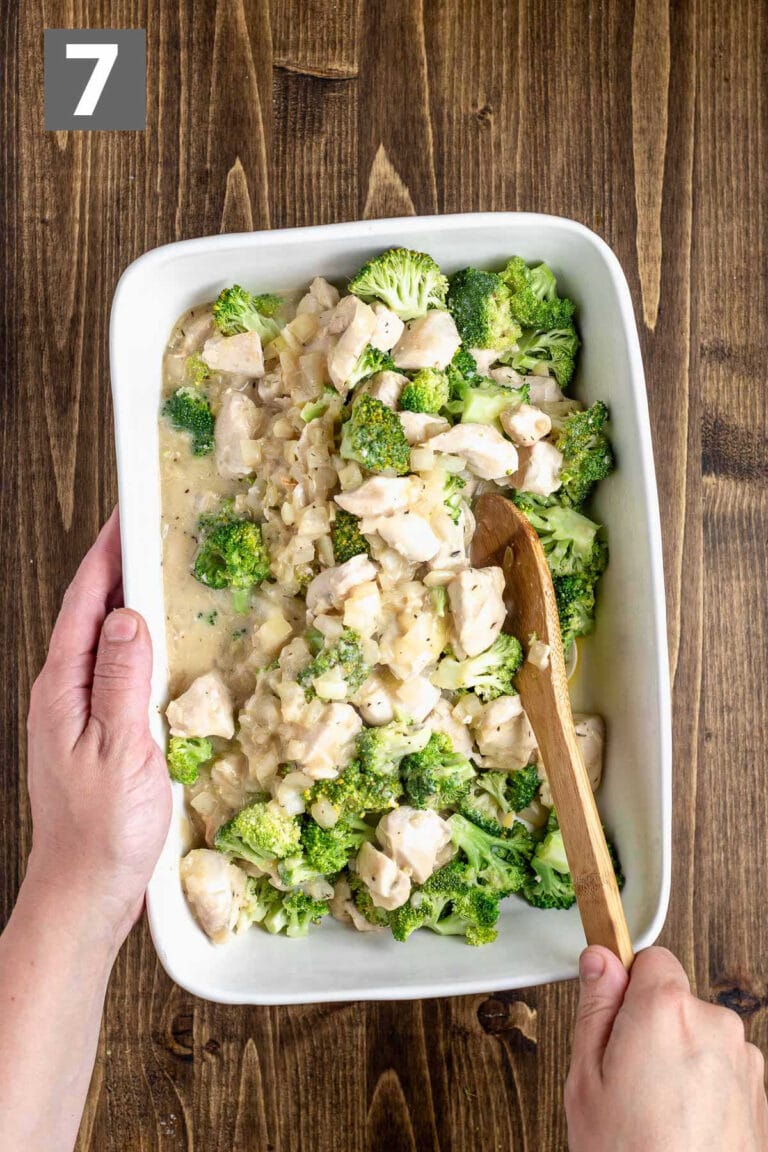 Healthy Chicken Divan - Classic Chicken & Broccoli Casserole - Healthy ...