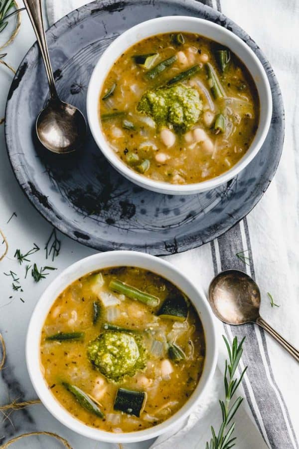 Soupe Au Pistou - Healthy Seasonal Recipes