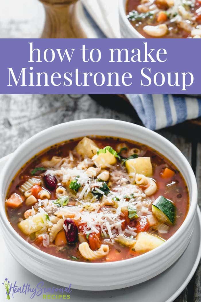 Healthy Minestrone Soup Recipe