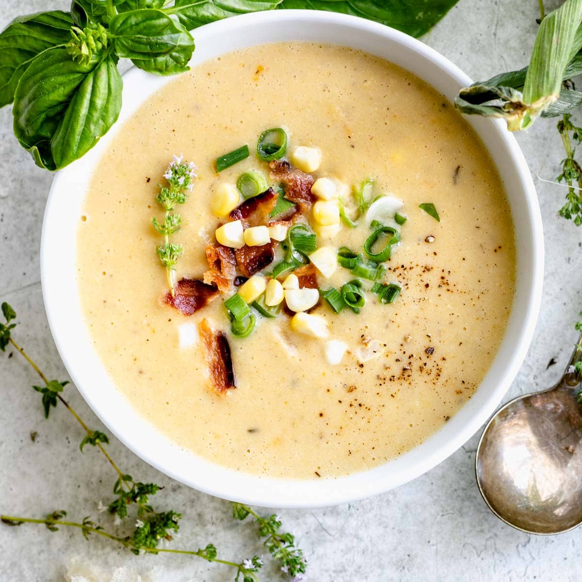 Hearty Corn Chowder Recipe From Scratch - Healthy Seasonal Recipes