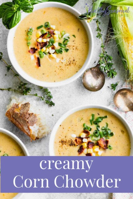 Corn Chowder - Healthy Seasonal Recipes