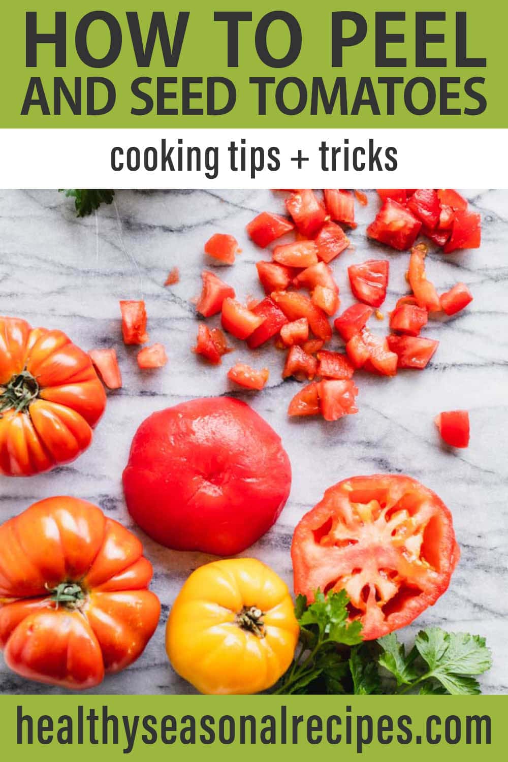 Easy Way to Cook and Remove Seeds Tomatoes - Jones Theivereeted
