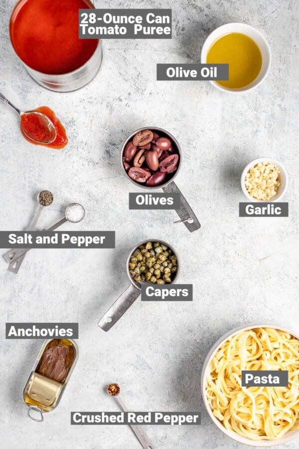 Puttanesca Pasta Sauce Recipe - Healthy Seasonal Recipes