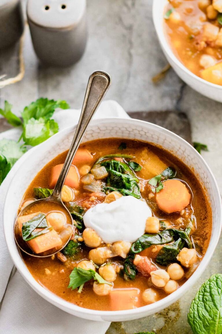 Easy Chickpea Stew - Healthy Seasonal Recipes