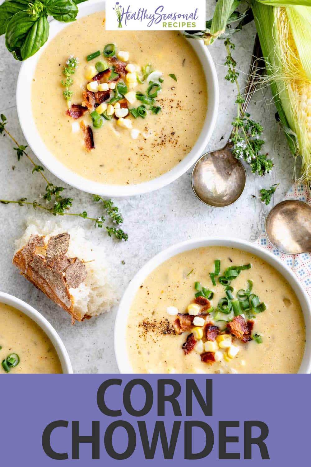 Hearty Corn Chowder Recipe From Scratch - Healthy Seasonal Recipes
