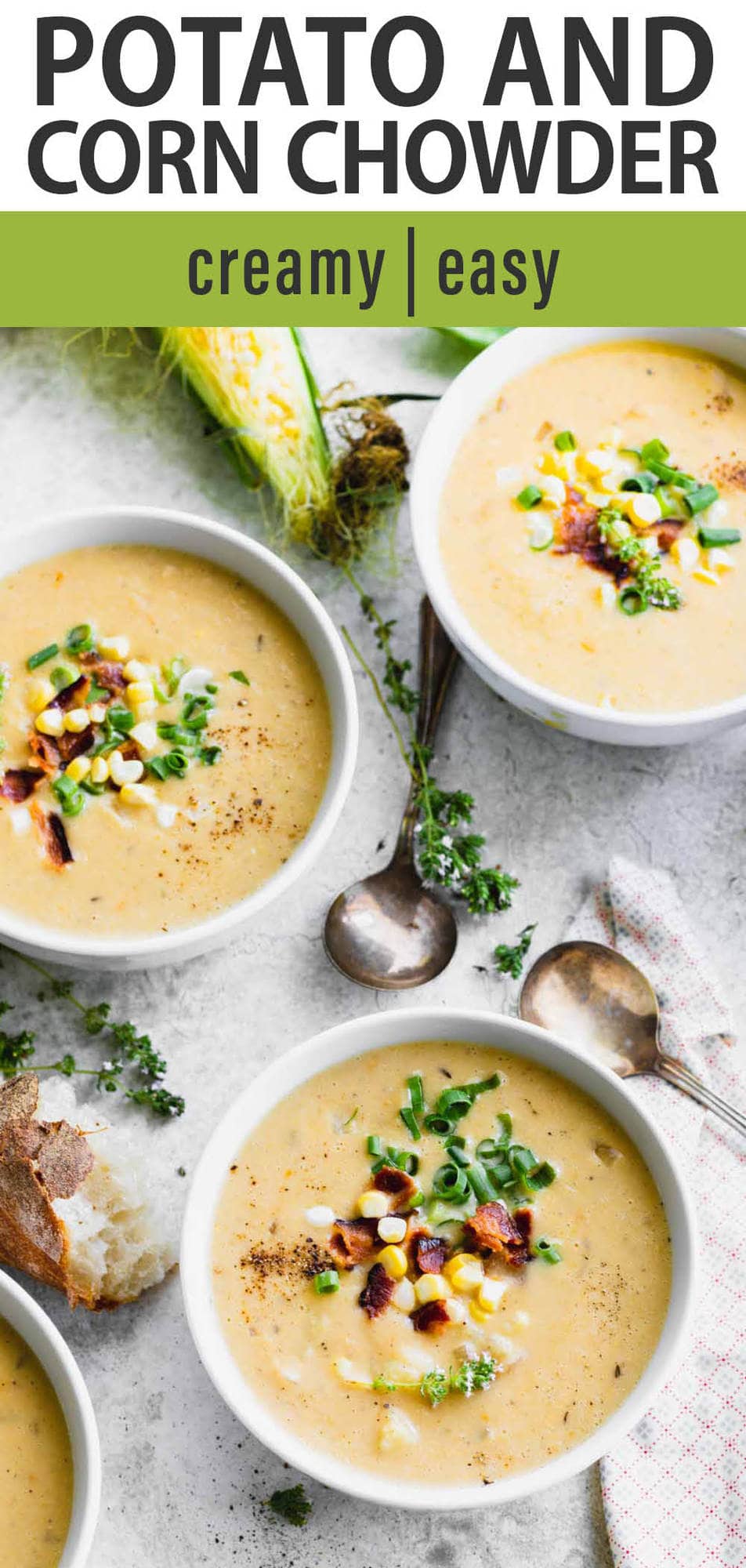 Hearty Corn Chowder Recipe From Scratch - Healthy Seasonal Recipes