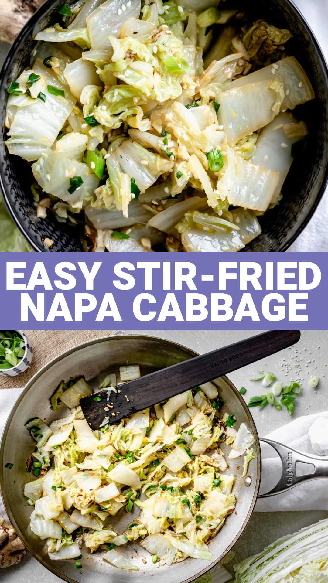Simple Sautéed Napa Cabbage Recipe - Healthy Seasonal Recipes