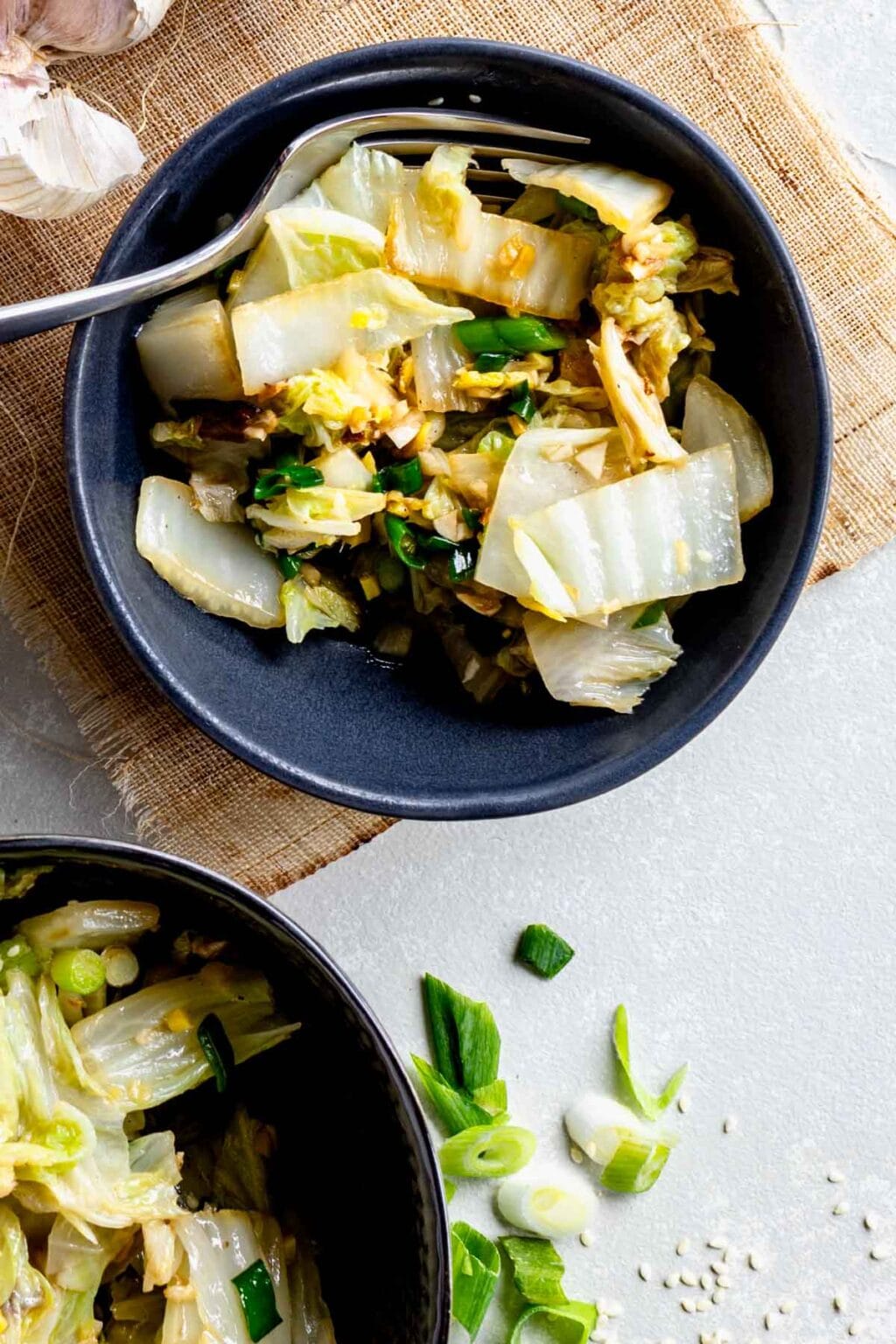 Simple Sautéed Napa Cabbage Recipe - Healthy Seasonal Recipes
