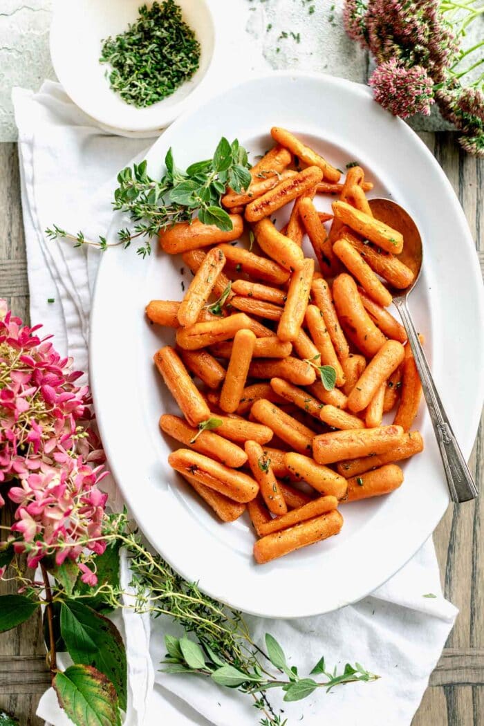 Roasted Baby Carrots - Healthy Seasonal Recipes