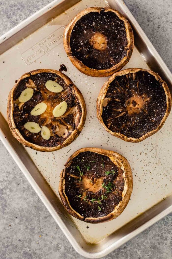 Roasted Portobello Mushrooms - Healthy Seasonal Recipes