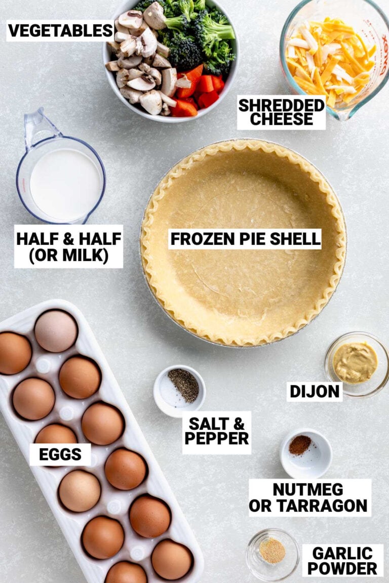 Easy Veggie Quiche - Healthy Seasonal Recipes