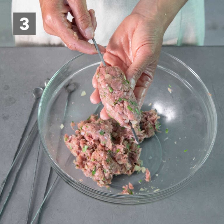 Grilled Ground Turkey Kofta Kebabs - Healthy Seasonal Recipes