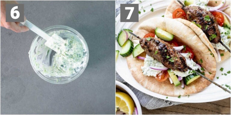 Grilled Ground Turkey Kofta Kebabs - Healthy Seasonal Recipes