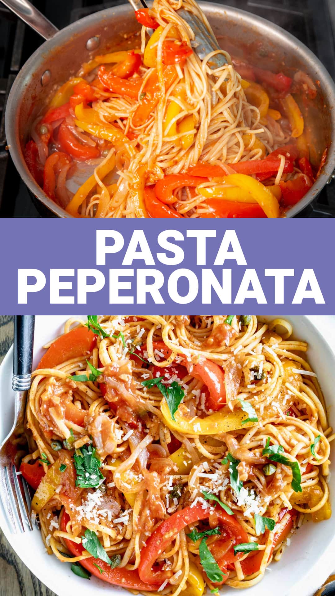 Easy Pasta Peperonata - Healthy Seasonal Recipes