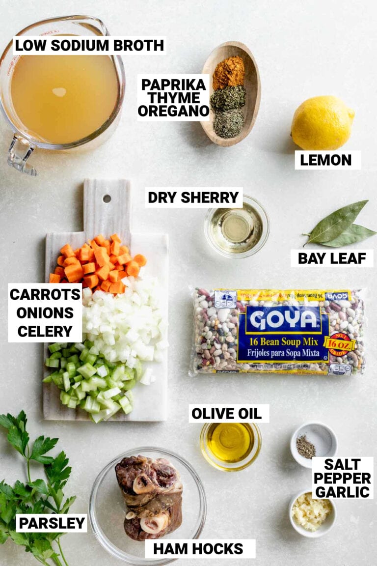 Instant Pot Ham and 15 Bean Soup - Healthy Seasonal Recipes
