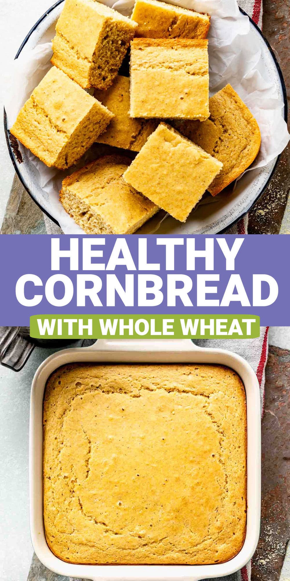Healthy Cornbread Recipe (Whole-Wheat) - Healthy Seasonal Recipes