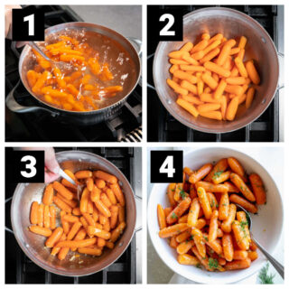 Garlic Butter Cooked Baby Carrots - Healthy Seasonal Recipes