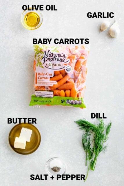 Garlic Butter Cooked Baby Carrots - Healthy Seasonal Recipes