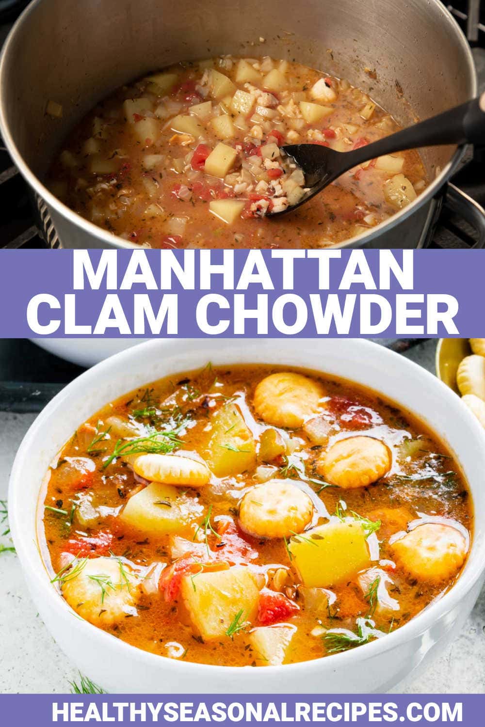 Manhattan Clam Chowder (Red Clam Chowder) - Healthy Seasonal Recipes