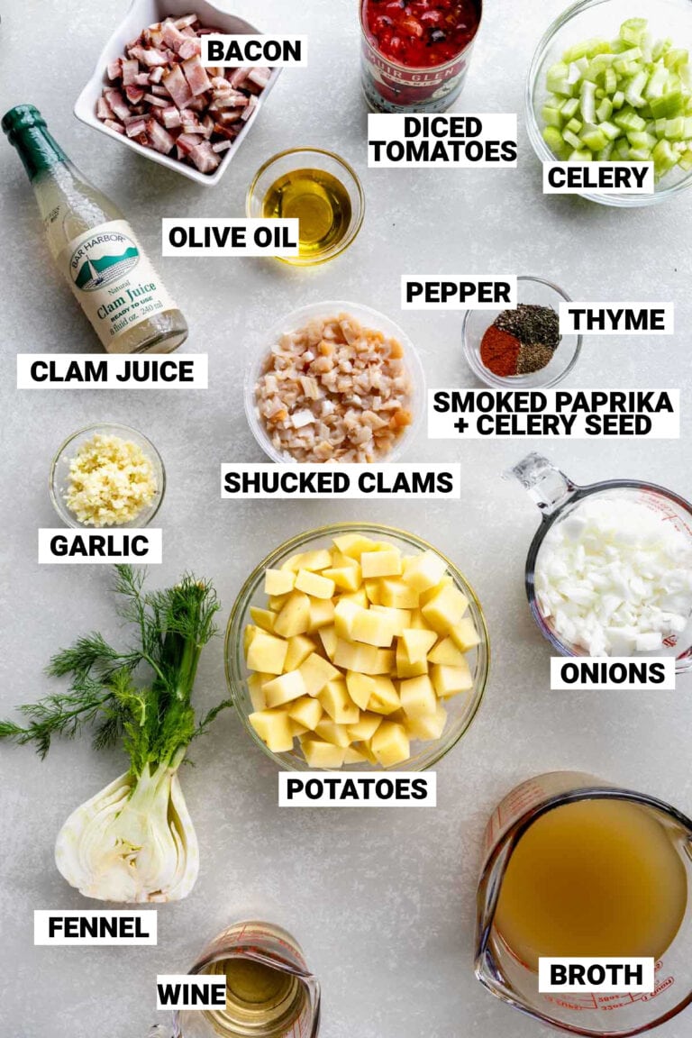 Manhattan Clam Chowder (Red Clam Chowder) - Healthy Seasonal Recipes