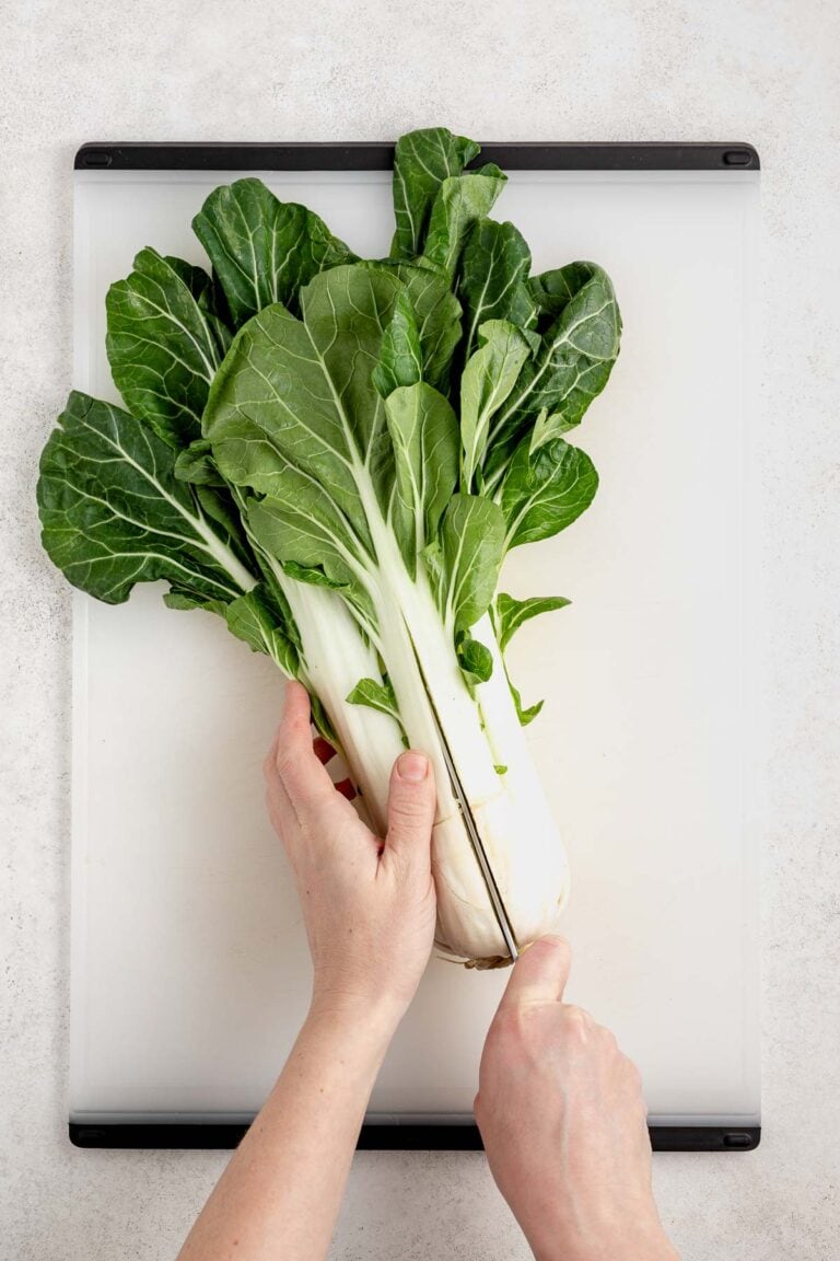 How To Cut Bok Choy - Healthy Seasonal Recipes