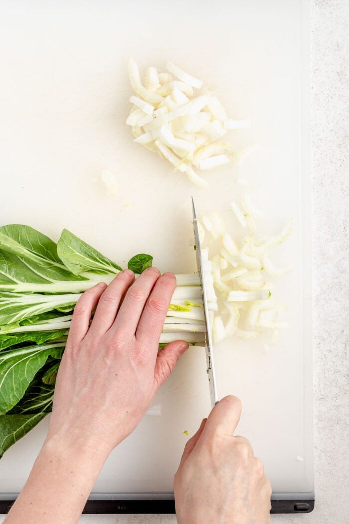 How To Cut Bok Choy - Healthy Seasonal Recipes
